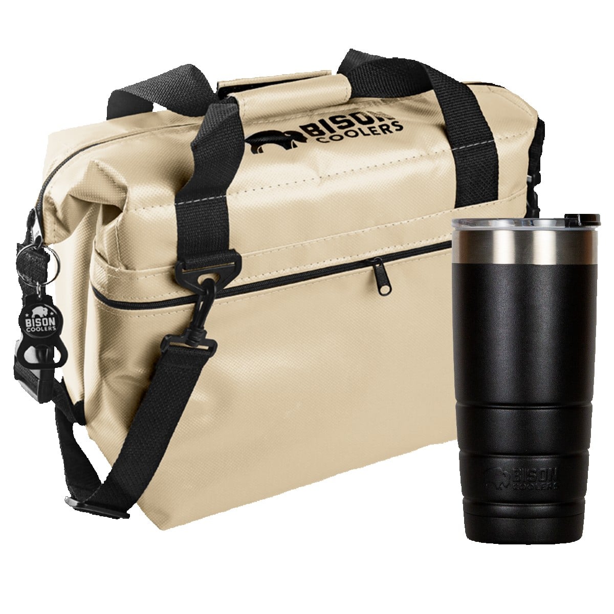 River Runner Cooler & Tumbler Set – Custom Bison Coolers